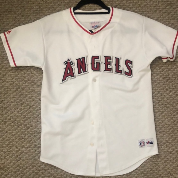 Majestic | Other | Official Vintage Angels Jersey | Poshmark